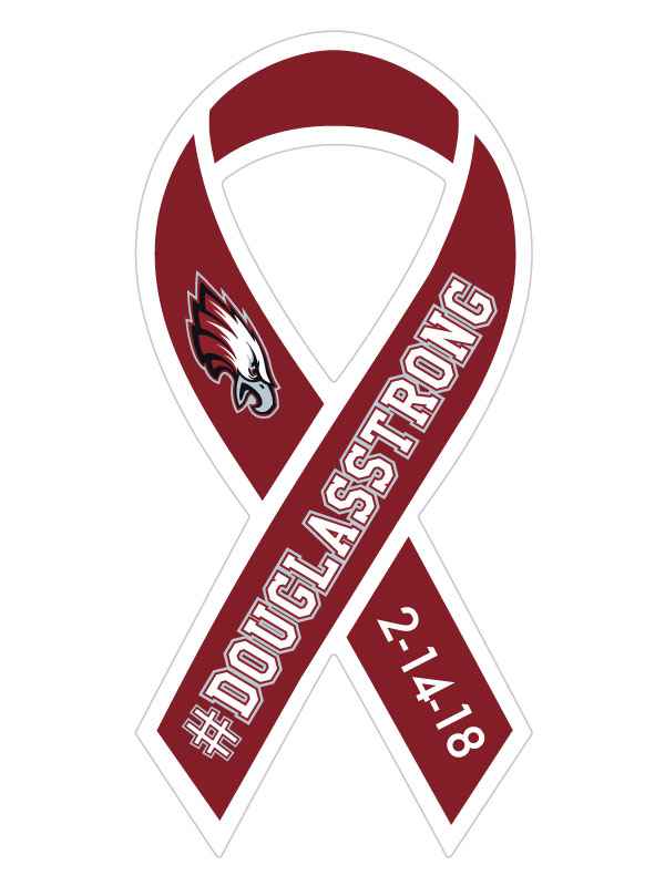 Mini Ribbon Sticker - DouglasStrong.org